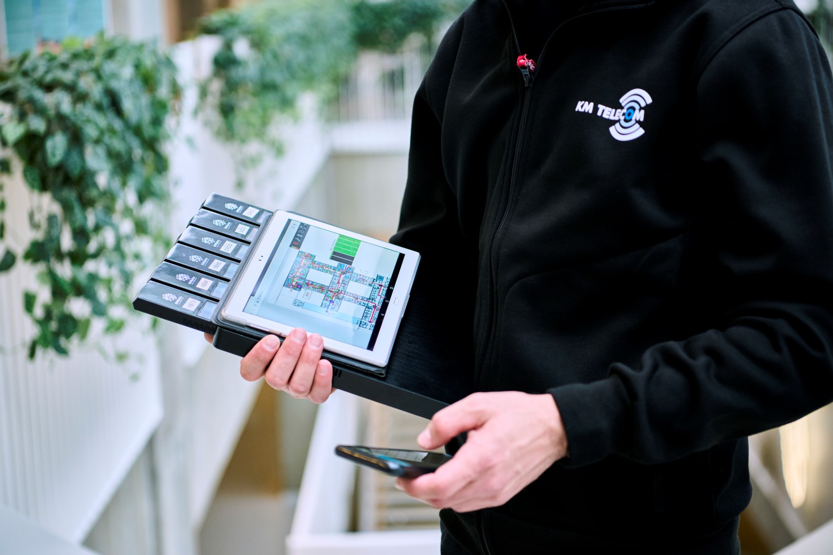 Professionelle Wi-Fi løsninger til erhverv fra KM Telecom